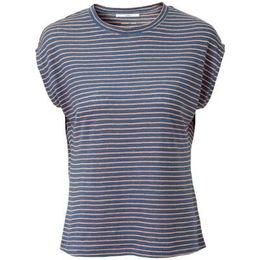 LANIUS Damen-Leinenshirt gestreift