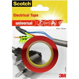 3M universal 4401RED Isolierband Scotch® ROT l x b) 10 m x 15 mm 1 St.