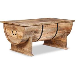 Couchtische Kaffeetisch Mangoholz Massiv 88 x 50 x 40 cm vidaXL