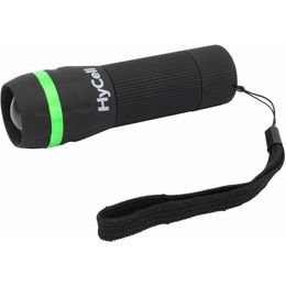 HyCell Mini led Taschenlampe zoombar & fokussierbar inkl. aaa Batterien