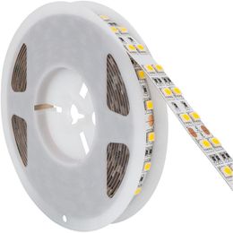 LEDKIA - LED-Streifen 24V dc 120LED/m 5m Doppelt Breit IP20 Breite 15mm Schnitt alle 10cm Neutrales Weiß 4000K - 4200K 120º5 m