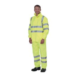 PREVENT - rjg/l Warnschutz-Regenjacke Größe l gelb