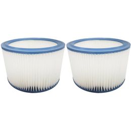 TRADESHOP Ersatz Filter / Zylinderfilter / Dauerfilter / Luftfilter für Nilfisk Attix 30-11 pc 30-21 pc 40-01 pc 40-21 pc 50-01 pc 50-21 pc 50-21 xc - 2 Stück