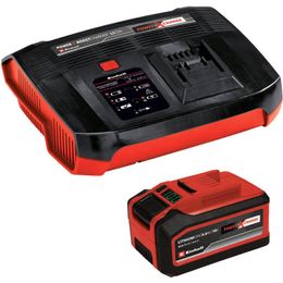 Einhell - Original Starter Kit 4-6 Ah Akku und Boostcharger Power X-Change (Li-Ion, 18 v, 60 min Ladezeit, passend für alle Power X-Change Geräte)