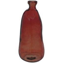 Vase Flasche Uly Recyclingglas - H.51 cm Atmosphera Bernstein