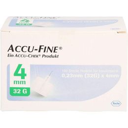 EurimPharm Arzneimittel Accu Fine sterile Nadeln f.Insulinpens 4 mm 32 G 100 St