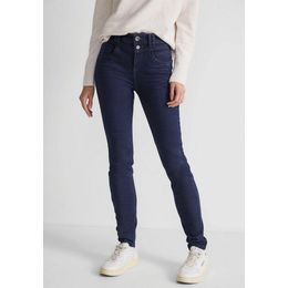 Street One Slim-fit-Jeans im Fünf-Pocket-Stil, blau