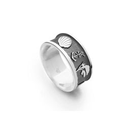 DUR Fingerring DUR Schmuck: Ring "Ostsee 2.0" 925er Silber