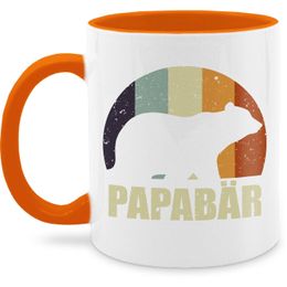Shirtracer Tasse Papa Bär Papa Bear