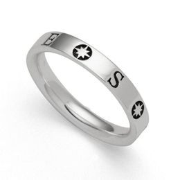 DUR Fingerring DUR Schmuck: Ring "Kompass" 925er Sterlingsilber R5606