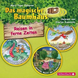 Silberfisch Reisen in ferne Zeiten. Die Hörbuchbox (Das magische Baumhaus),Audio-CD - Mary Pope Osborne (Hörbuch)