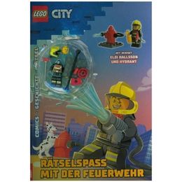 Ameet LEGO® City(TM) - Rätselspaß mit der Feuerwehr, m. 1 Beilage, Kartoniert (TB)