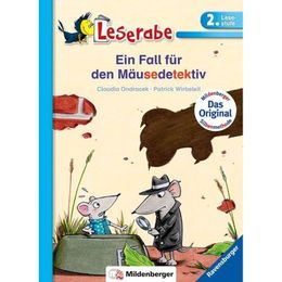 RAVENSBURGER VERLAG Leserabe mit Mildenberger Silbenmethode: Ein Fall für den Mäusedetektiv - Claudia Ondracek, Kartoniert (TB)