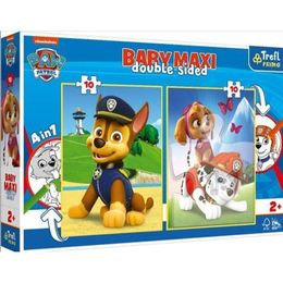 Trefl Primo Baby MAXI Puzzle + Malvorlage 2x10 Teile PAW Patrol