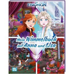 Nelson Disney Die Eiskönigin: Mein Wimmelbuch mit Anna und Elsa - Walt Disney, Gebunden