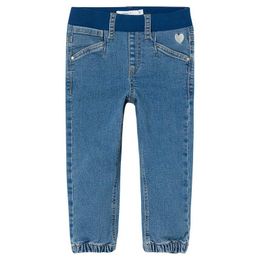 name it - Jeans NMFBELLA ROUND 9685-IS in medium blue denim, Gr.110