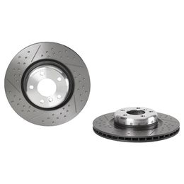 Brembo Bremsscheibe TWO-PIECE DISCS LINE hinten rechts links innenbelüftet 345mm für BMW 34206797598 09.C400.13