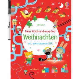 Mein Wisch-und-weg-Buch: Weihnachten - Kirsteen Robson, Kartoniert (TB)