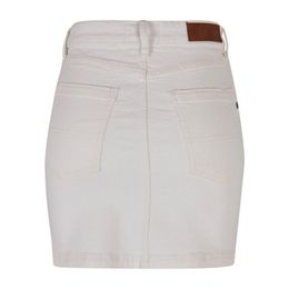 Urban Classics Jerseyrock Damen Ladies Organic Stretch Denim Mini Skirt (1-tlg), weiß