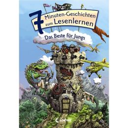 Loewe Leselöwen - Das Original - 7-Minuten-Geschichten zum Lesenlernen - Das Beste für Jungs, Gebunden