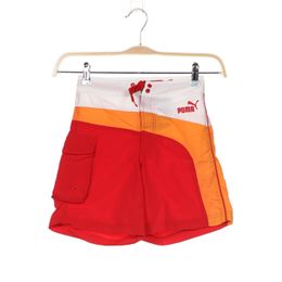 Puma Damen Shorts, rot, Gr. 128