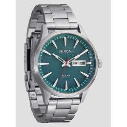 Nixon Sentry Solar Stainless Steel Uhr jasper