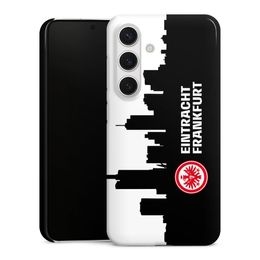 DeinDesign Galaxy S24 Handy Premium Case Smartphone Handyh&uuml;lle Schutzh&uuml;lle gl&auml;nzend Eintracht Frankfurt Sge Official Licensed Product Premium Case