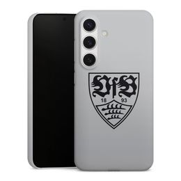 DeinDesign Galaxy S24 Handy Premium Case Smartphone Handyh&uuml;lle Schutzh&uuml;lle matt Logo Official Licensed Product Vfb Stuttgart Premium Case