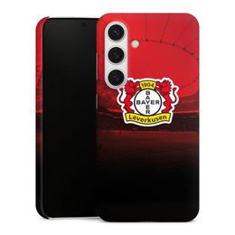DeinDesign Galaxy S24 Handy Premium Case Smartphone Handyh&uuml;lle Schutzh&uuml;lle matt Bayer 04 Leverkusen Official Licensed Product Stadium Premium Case