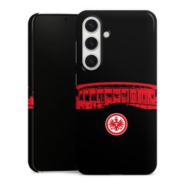 DeinDesign Galaxy S24 Handy Premium Case Smartphone Handyh&uuml;lle Schutzh&uuml;lle gl&auml;nzend Official Licensed Product Eintracht Frankfurt Stadium Premium Case
