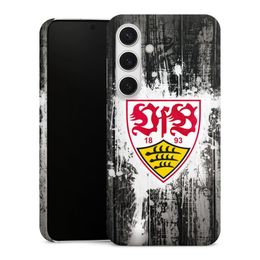 DeinDesign Galaxy S24 Handy Premium Case Smartphone Handyh&uuml;lle Schutzh&uuml;lle matt Official Licensed Product Vfb Stuttgart Bundesliga Premium Case