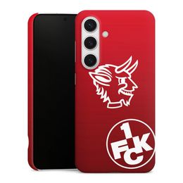 DeinDesign Galaxy S24 Handy Premium Case Smartphone Handyh&uuml;lle Schutzh&uuml;lle matt Devil Official Licensed Product 1. Fc Kaiserslautern Premium Case