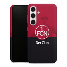 DeinDesign Galaxy S24 Handy Premium Case Smartphone Handyh&uuml;lle Schutzh&uuml;lle matt Official Licensed Product Der Club 1. Fc N&uuml;rnberg Premium Case