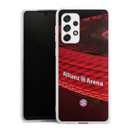 DeinDesign Galaxy A33 5G Handy Silikon H&uuml;lle Case transparent Handyh&uuml;lle Fcb Stadium Fc Bayern M&uuml;nchen Silikon Case