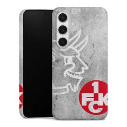 DeinDesign Galaxy S24 Handy Premium Case Smartphone Handyh&uuml;lle Schutzh&uuml;lle gl&auml;nzend 1. Fck Devil 1. Fc Kaiserslautern Premium Case