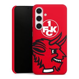 DeinDesign Galaxy S24 Handy Premium Case Smartphone Handyh&uuml;lle Schutzh&uuml;lle matt Devil 1. Fc Kaiserslautern 1. Fck Premium Case