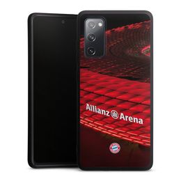 DeinDesign Galaxy S20 FE Handy Premium Silikon H&uuml;lle Handyh&uuml;lle schwarz Case Fcb Stadium Fc Bayern M&uuml;nchen Silikon Premium Case
