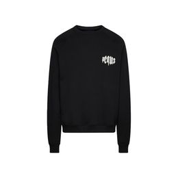 PEQUS Sweater Mythic Chest Logo M, schwarz, M