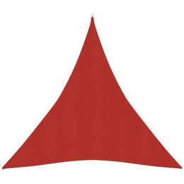 Bonnevie - Sonnensegel,Sonnenschutzsegel 160 g/m² Rot 5x6x6 m hdpe vidaXL