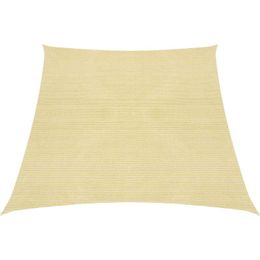 Bonnevie - Sonnensegel,Sonnenschutzsegel 160 g/m² Beige 3/4x3 m hdpe vidaXL