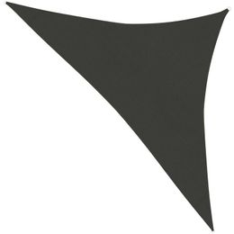 Bonnevie - Sonnensegel,Sonnenschutzsegel 160 g/m² Anthrazit 5x5x6 m hdpe vidaXL