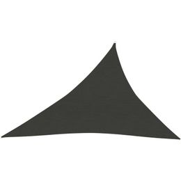 Sonnensegel，Sonnenschutzsegel 160 g/m² Anthrazit 4x5x6,8 m HDPE vidaXL