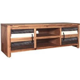 Bonnevie - TV-Schrank,TV-Möbel Akazie Massivholz 120x35x40 cm vidaXL