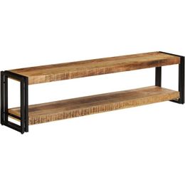 Bonnevie - TV-Schrank,TV-Möbel 150 x 30 x 40 cm Mango-Massivholz vidaXL