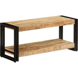 TV-Schrank,TV-Möbel 90 x 30 x 40 cm Mango-Massivholz vidaXL