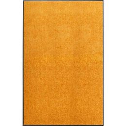 Fußmatte，Türvorleger Waschbar Orange 120x180 cm vidaXL