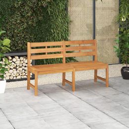 Bonnevie - Gartenbank Ruhebank 150 cm Massivholz Teak vidaXL