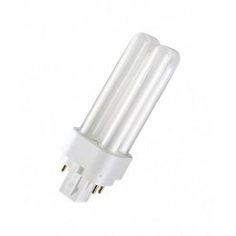 Osram - Kompaktleuchtstofflampe dulux d/e - G24q, 830 Warmweiß - 10W