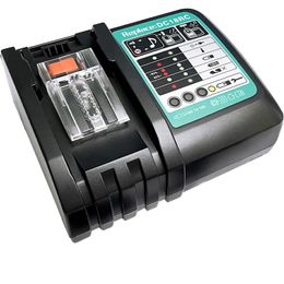 Ersatz 14.4V-18V 5.0Ah Akku Ladegerät für Makita Rasentrimmer DUR181Z Heckenschere EU Stecker DC18RC 3A (mit USB)