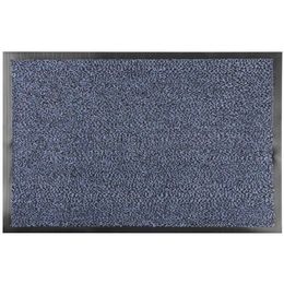 PROREGAL Fußmatte, Schmutzfangmatte 3002, 40x60cm, Schwarz-blau